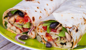 Santa Fe Chicken Wrap | Citiline Cafe at 1080 Eldridge Oak
